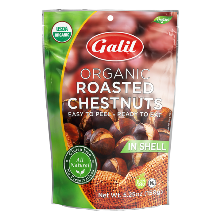 Galil Organic Roasted Chestnuts – ShopGalil